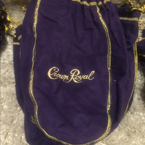 crown royal | Bags | Set Of Bags Purple Crown Royal Bags 750ml Size ...